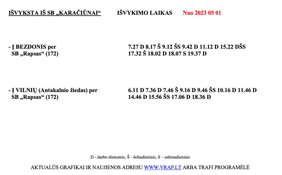 NEMENČINĖS KRYPTIS